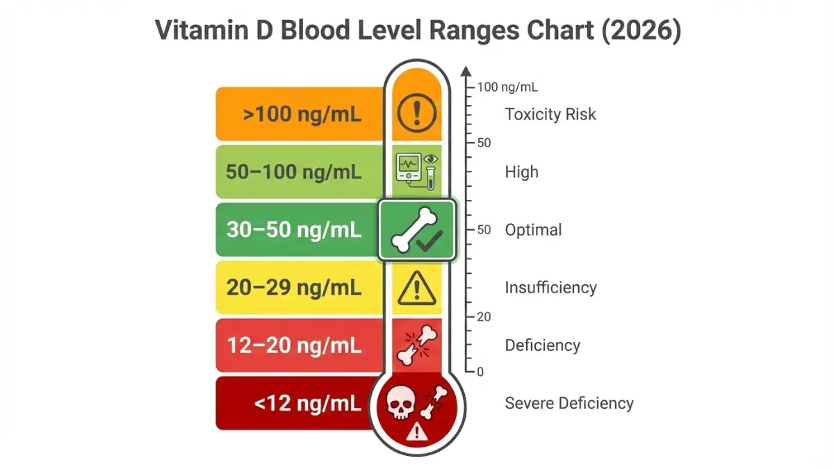 Vitamin D Test: What Your Levels Really Mean (2026)