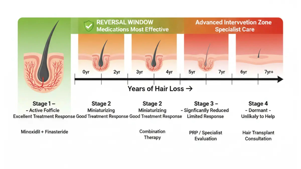 Hair Loss Is Reversible — If You Do This First