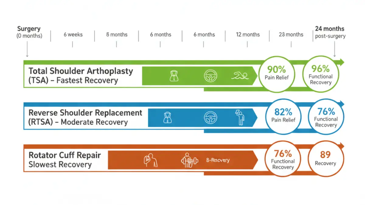 Shoulder Surgery Success Rates 2026: Which Type Wins?