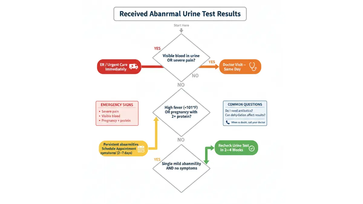 Urine Test Results 2026: What Every Abnormal Flag Means