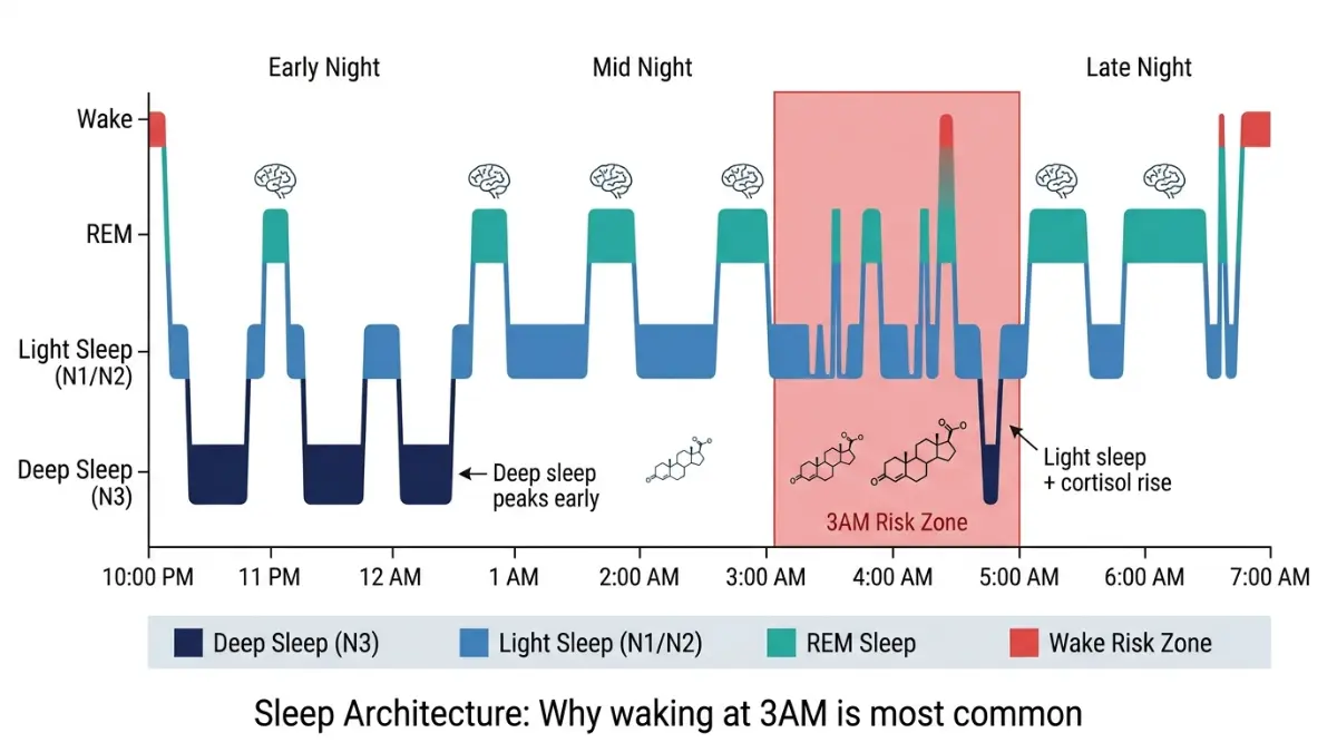 Waking Up at 3am Every Night: 9 Real Medical Causes