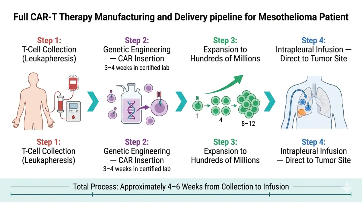 Mesothelioma Research 2026: New Hope in CAR-T Therapy
