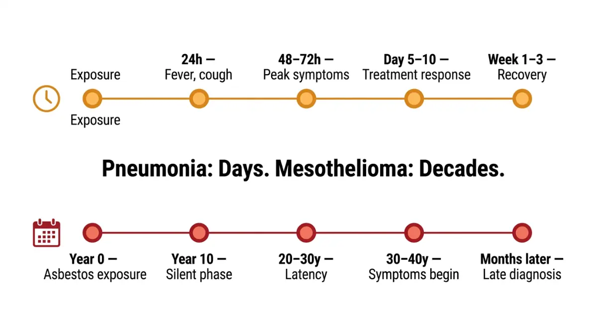 Mesothelioma vs Pneumonia: 5 Critical Differences 2026